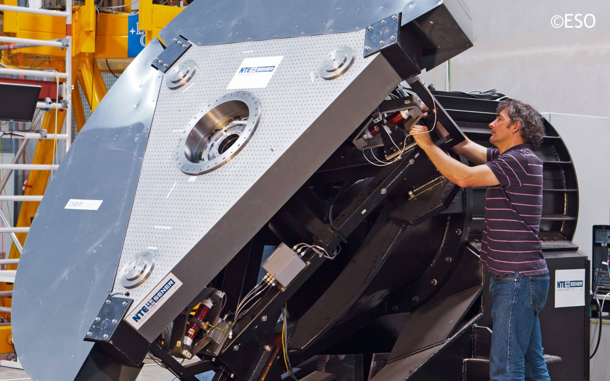 Celda del quinto espejo para el Extremely Large Telescope - Sener