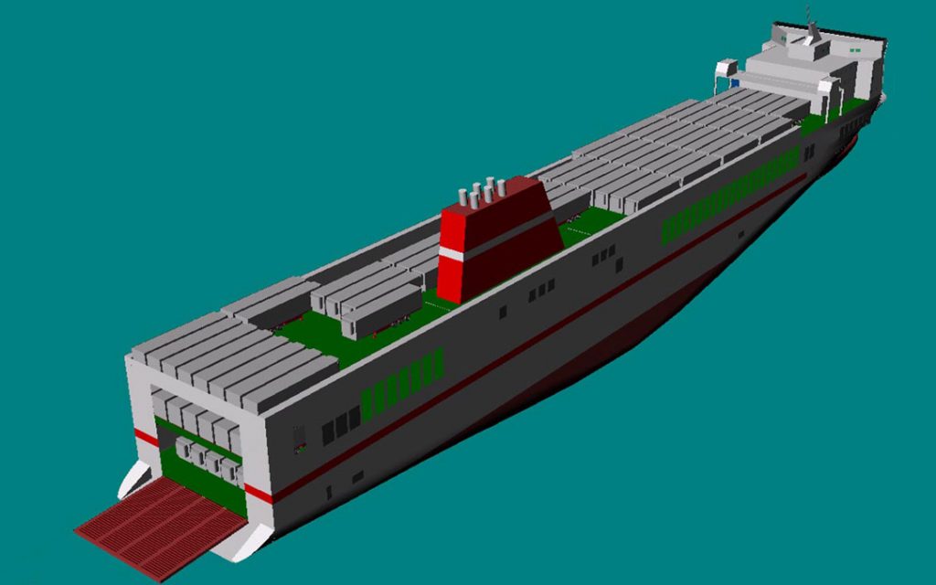 Ro-Ro 3,530 Lane meters “Jose Manuel Entrecanales" - Sener