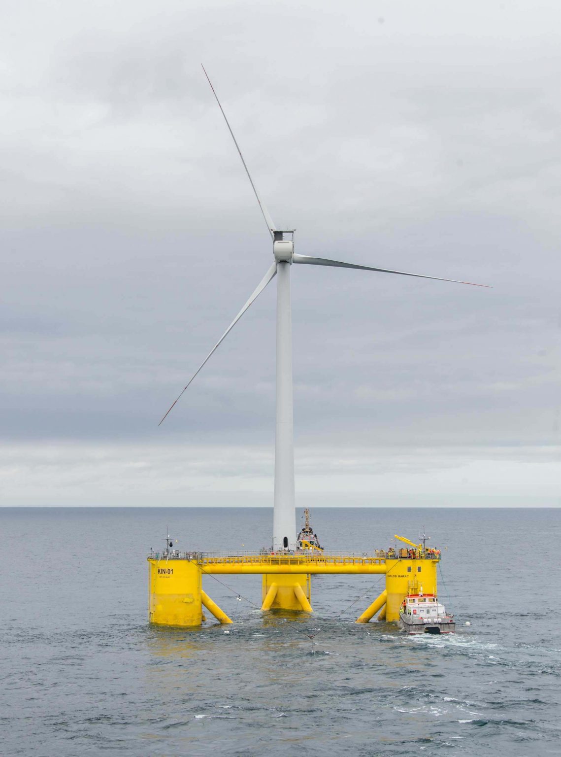 Kincardine floating offshore windfarm project - Sener