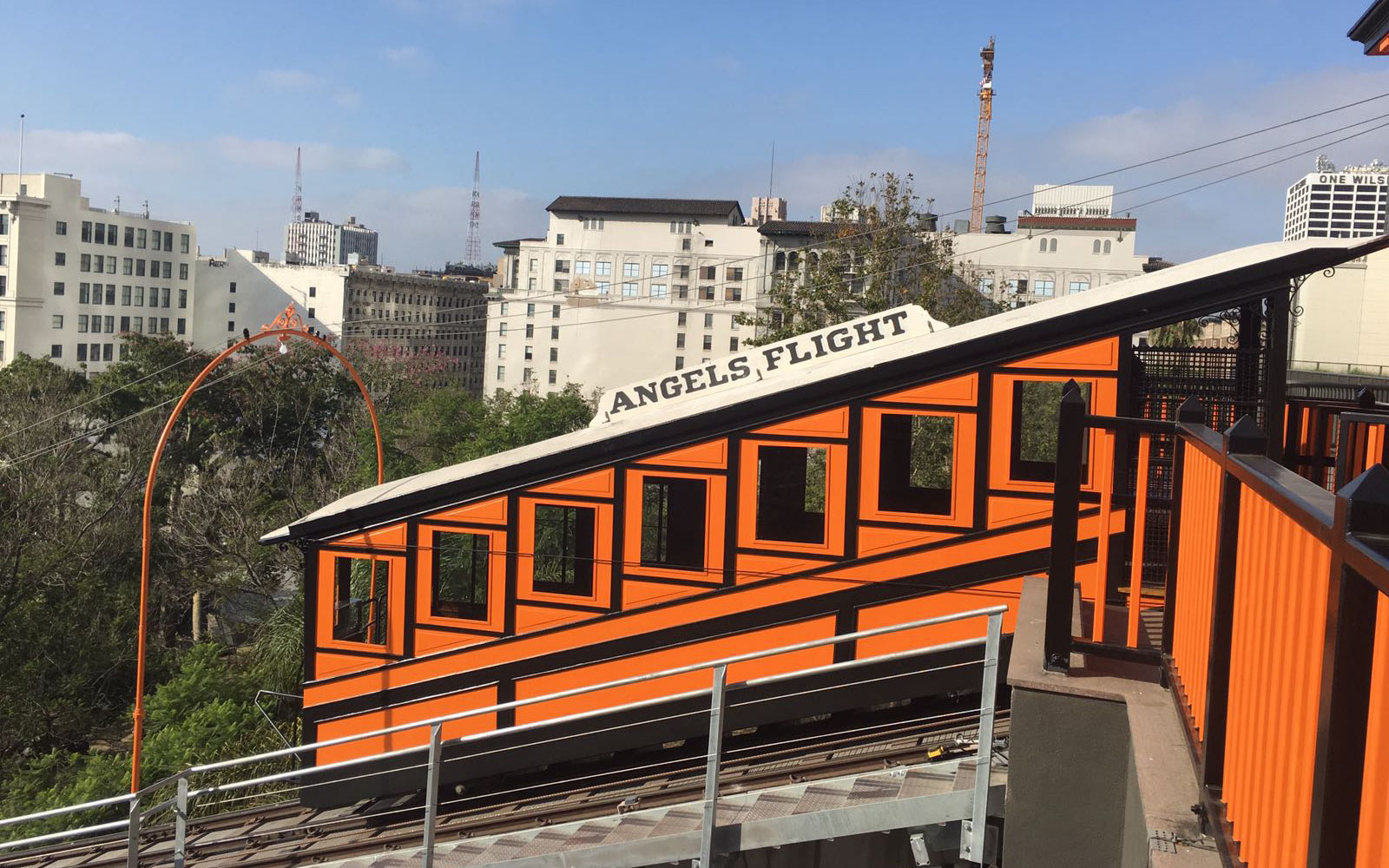 Angels Flight Funicular of los Angeles - Sener