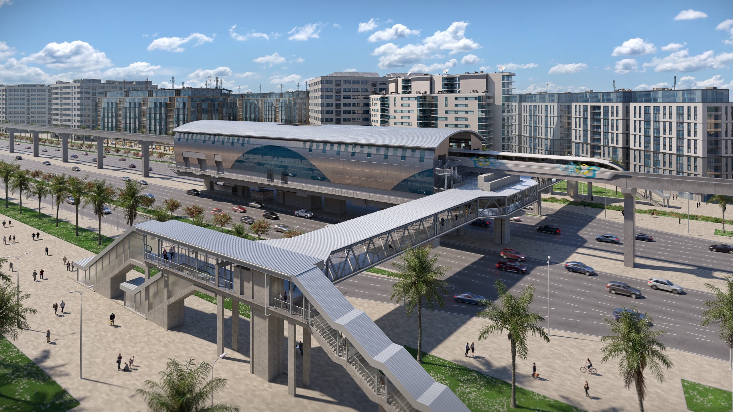 Sener designs the Cairo monorail network