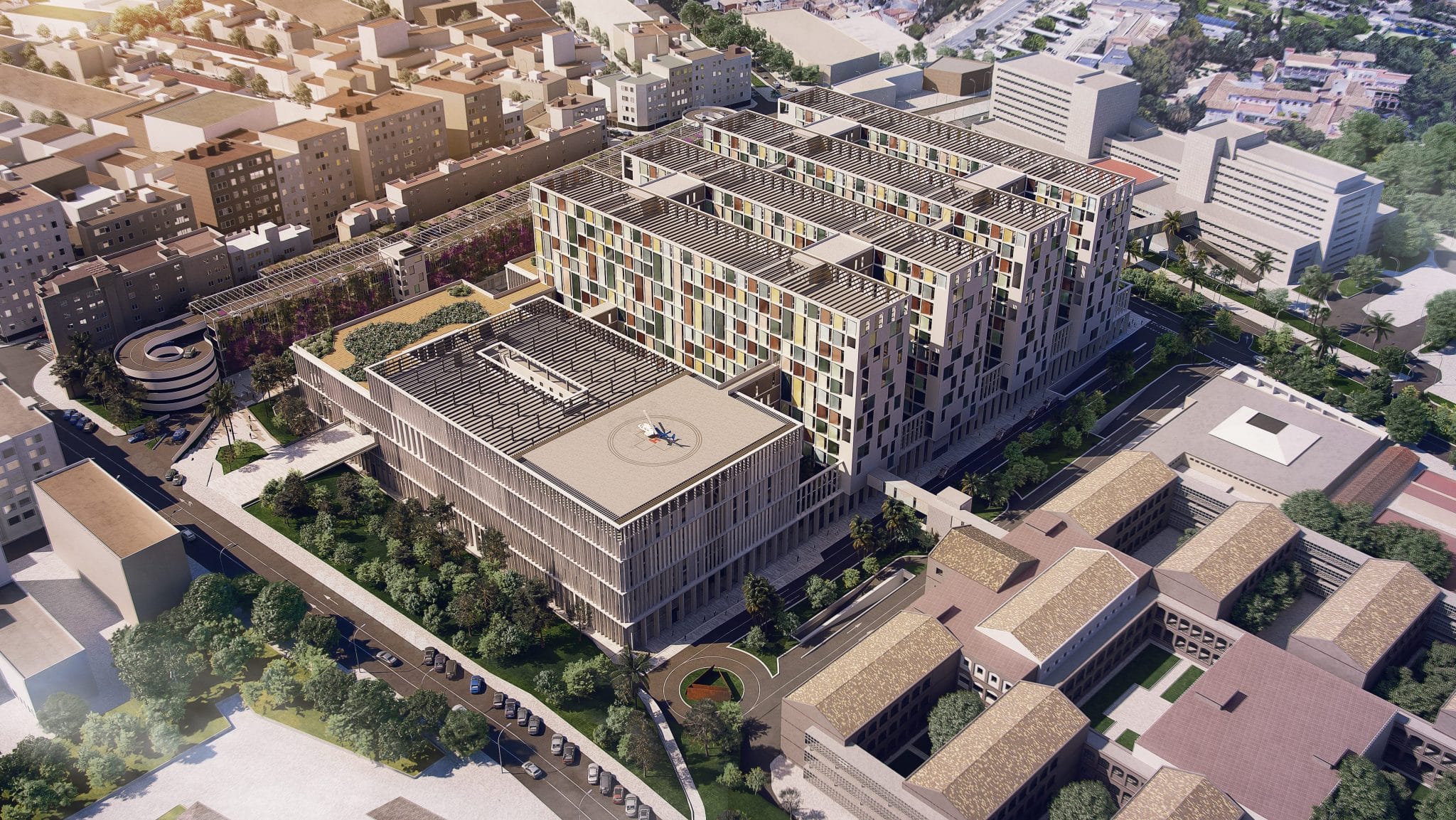 New hospital in Málaga - Sener